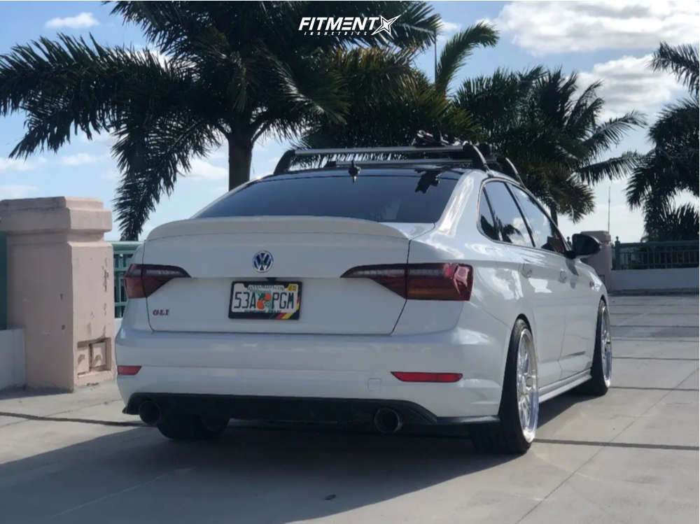 2019 Volkswagen Jetta GLI S with 19x9 ESR Cr1 and Advanta 225x35 on ...