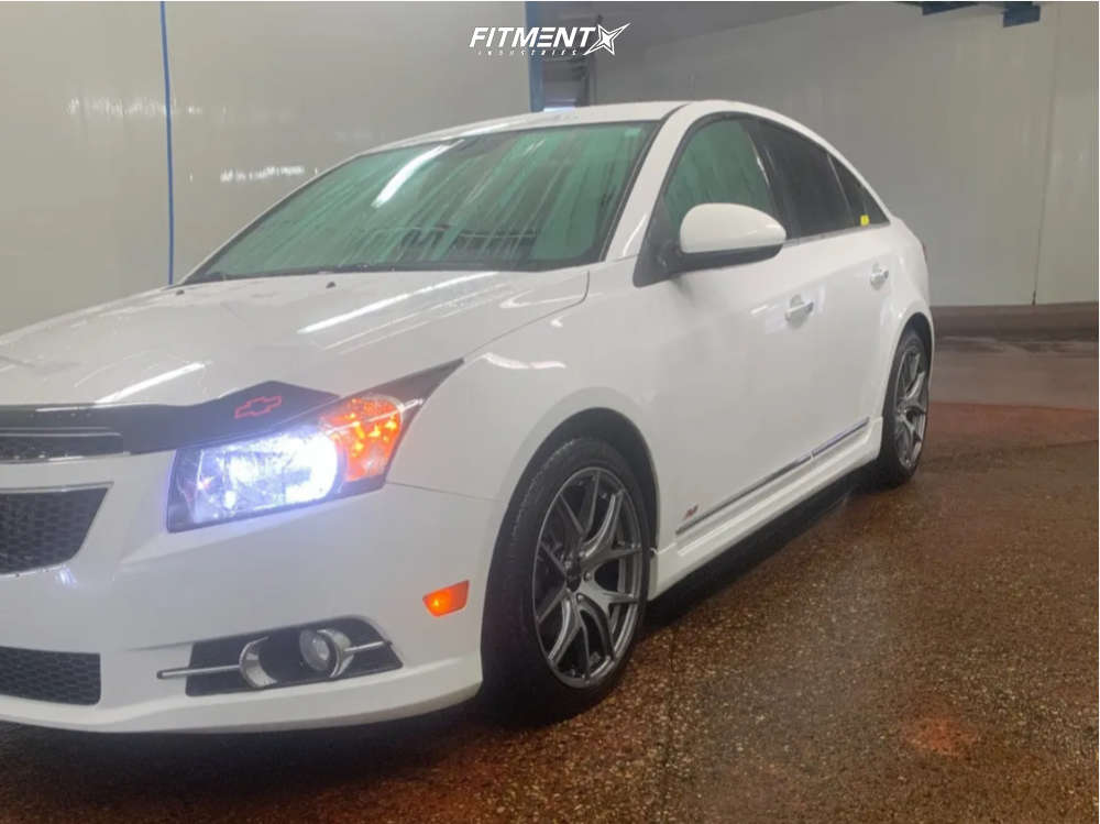 2014 Chevrolet Cruze LTZ with 18x8 Fast Wheels Fc04 and Michelin 245x45 ...