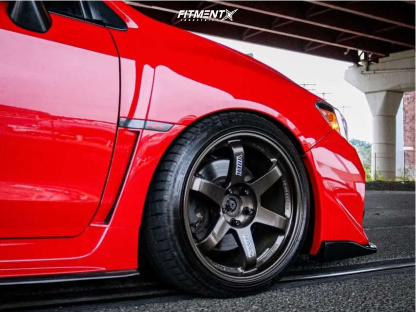 2015 Subaru WRX Limited with 18x10 Volk Te37 and Michelin 255x35 on ...