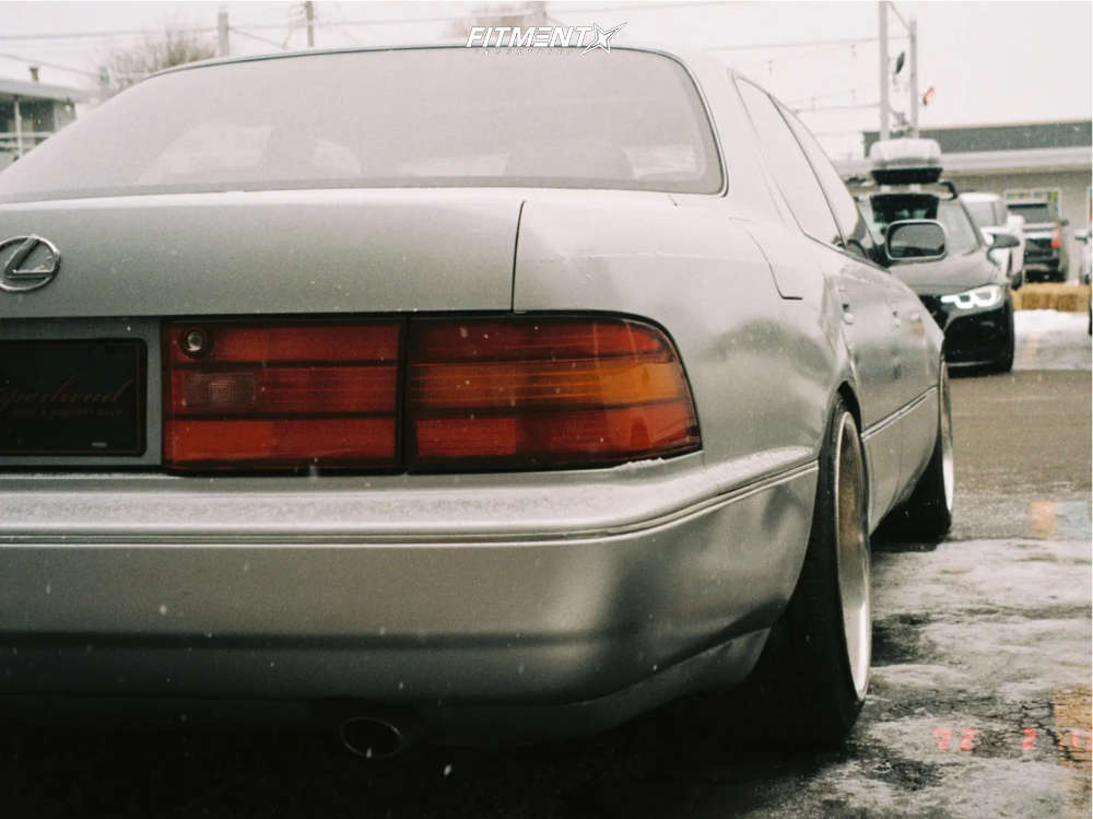 1994 Lexus LS400 Base with 19x9 AME Shallen Ax and Dunlop 225x40 on ...