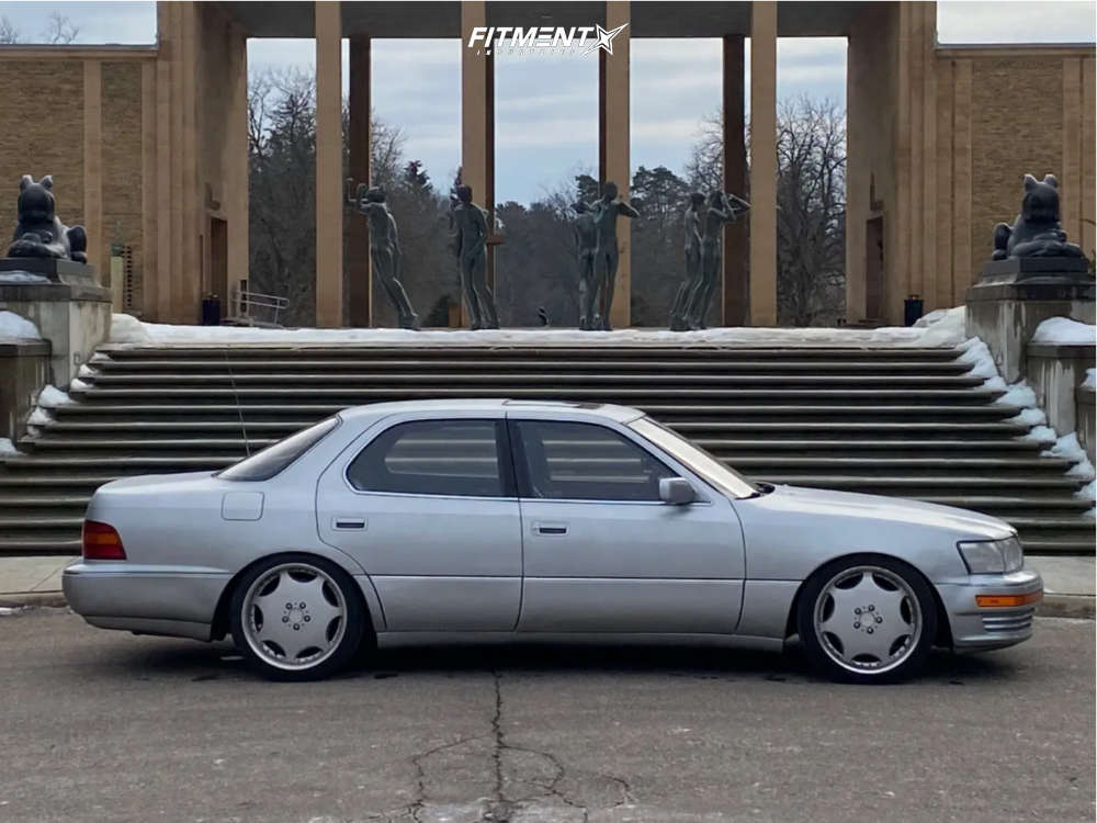 1994 Lexus LS400 Base with 19x9 AME Shallen Ax and Dunlop 225x40 on ...