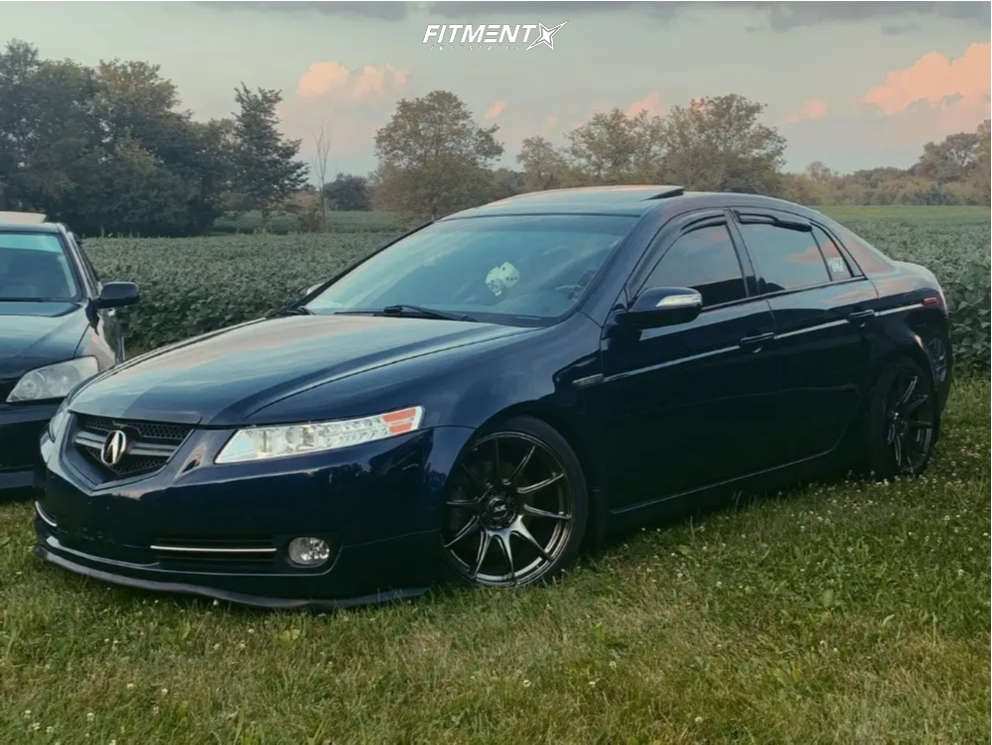 2008 Acura TL Base with 18x8 XXR 527 and Hankook 225x40 on Coilovers ...