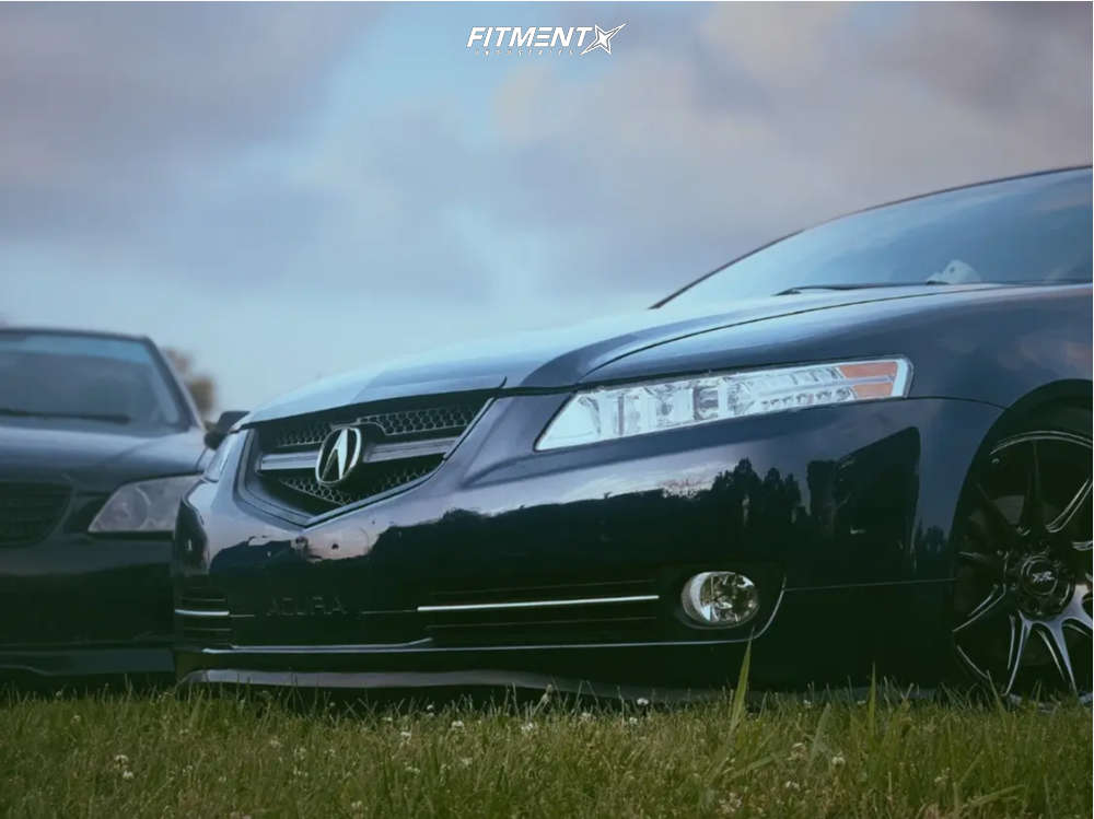 2008 Acura TL Base with 18x8 XXR 527 and Hankook 225x40 on Coilovers ...