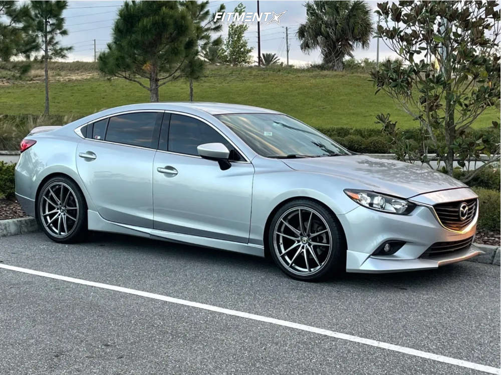 2016 Mazda 6 Sport with 20x8.5 Konig Oversteer and Venom Power 245x35 ...
