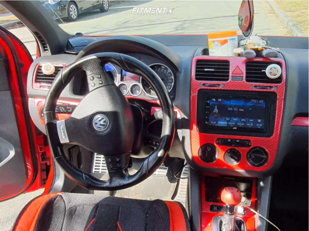 2009 Volkswagen GTI Base with 18x8.5 Rotiform Wgr and Hankook 235x40 on ...