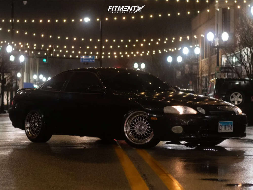 1998 Lexus SC300 Base with 18x9.5 ESM 002r and Continental 235x40 on ...