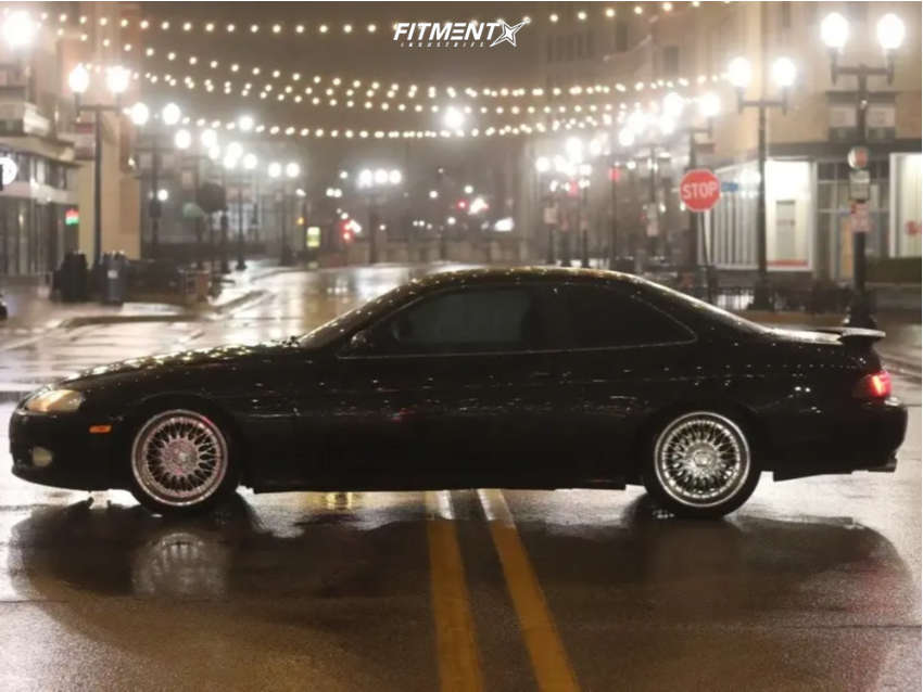 1998 Lexus SC300 Base with 18x9.5 ESM 002r and Continental 235x40 on ...