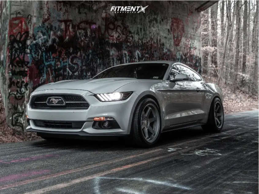 2015 Ford Mustang GT Premium with 19x10.5 ESR Sr07 and Toyo Tires ...