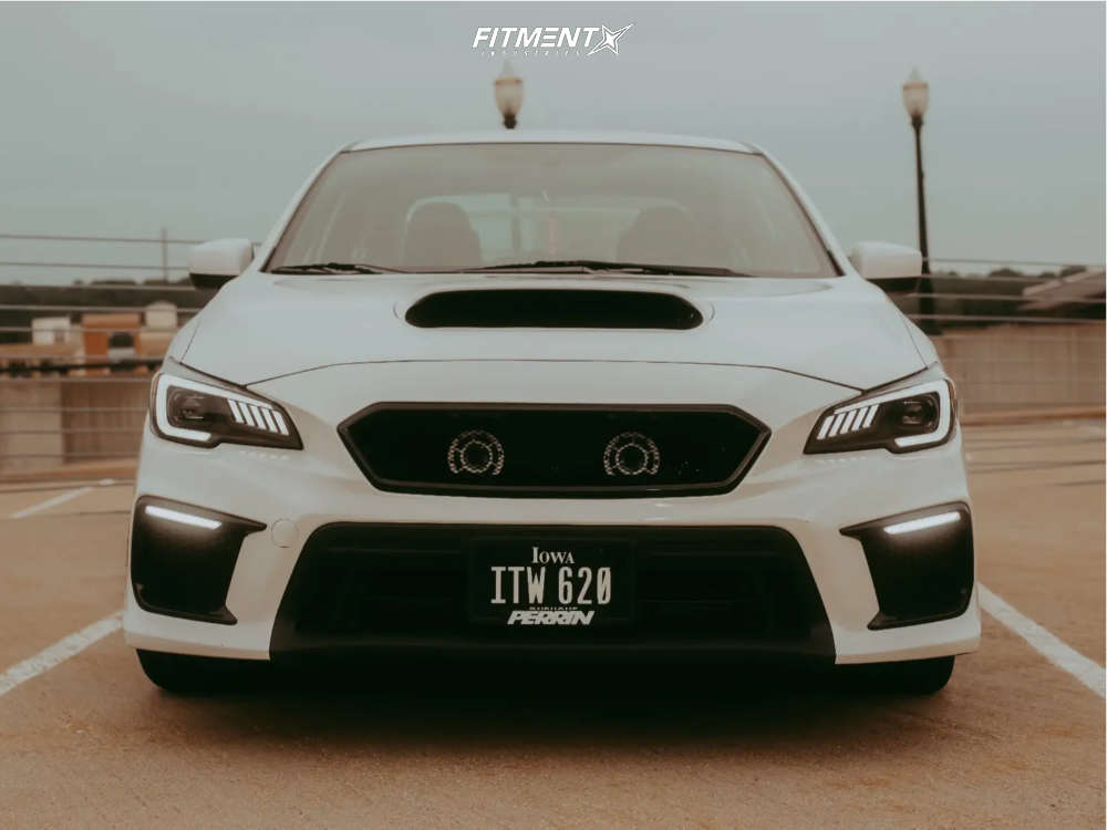 2018 Subaru WRX Base with 18x9.5 AVID1 AV27 and Goodyear 245x45 on ...