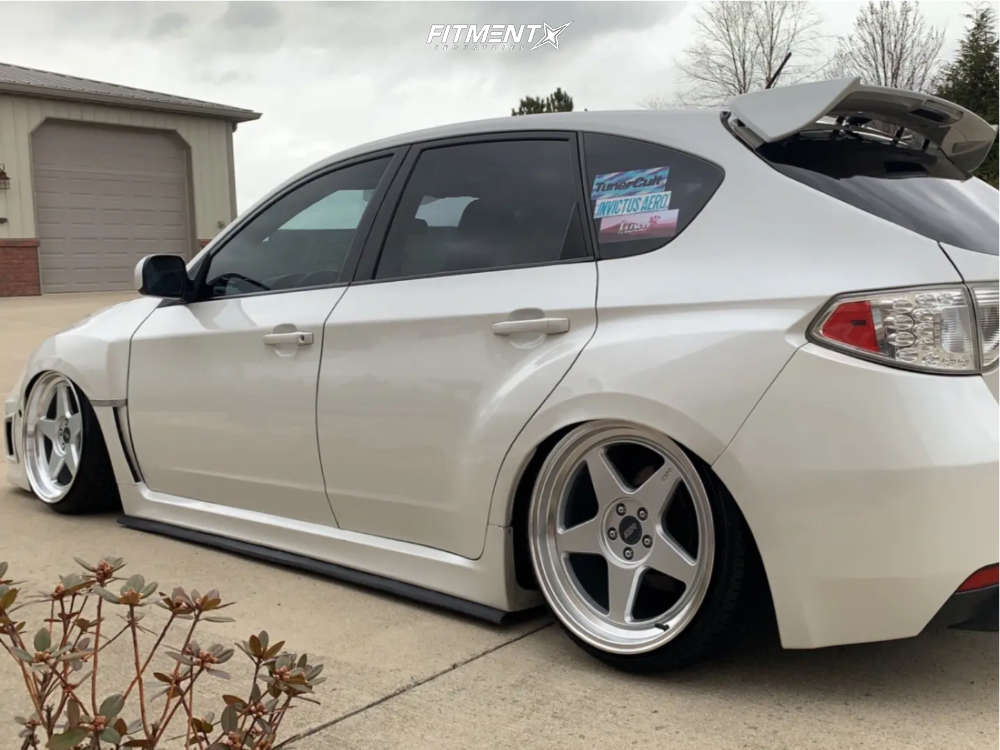 2012 Subaru Impreza WRX Limited with 18x9.5 ESR Cr5 and Zeetex 215x35 ...