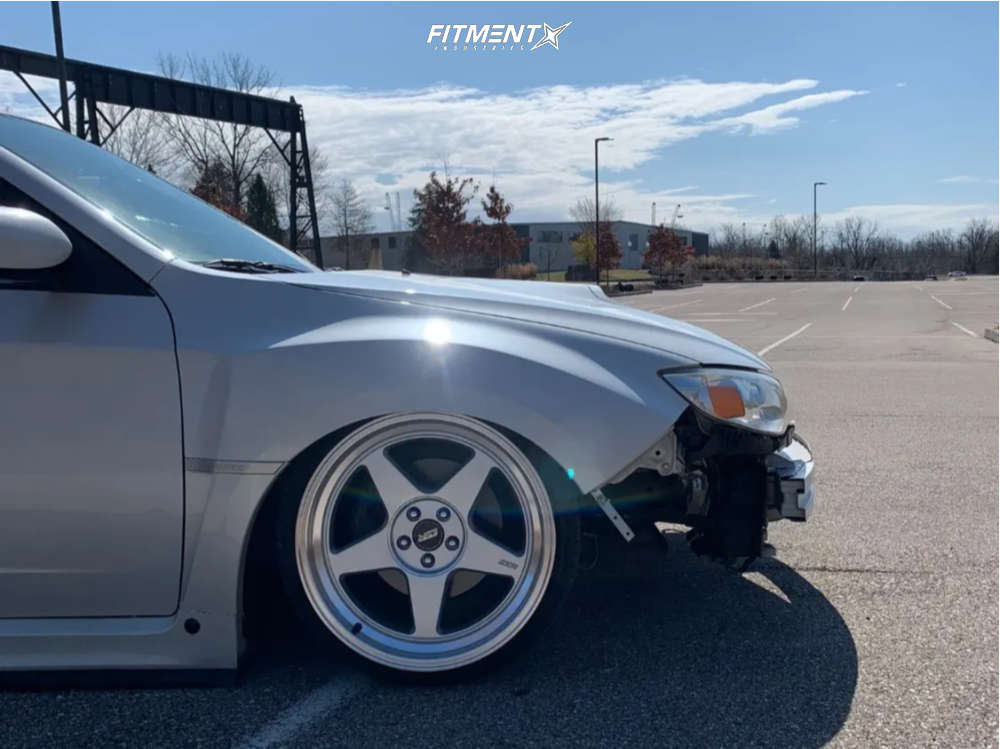 2012 Subaru Impreza WRX Limited with 18x9.5 ESR Cr5 and Zeetex 215x35 ...