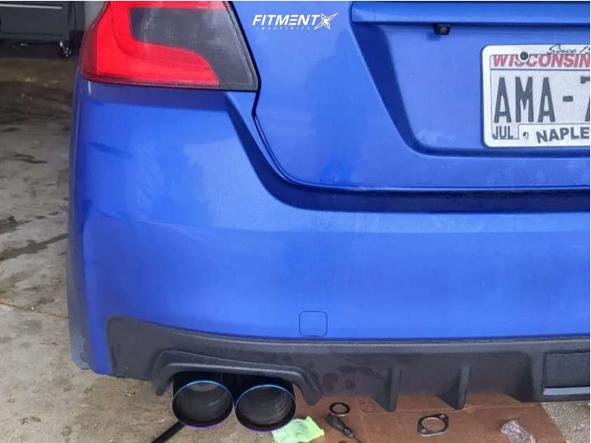 2019 Subaru WRX Limited with 18x9.5 Aodhan Ds05 and Dunlop 245x40 on ...