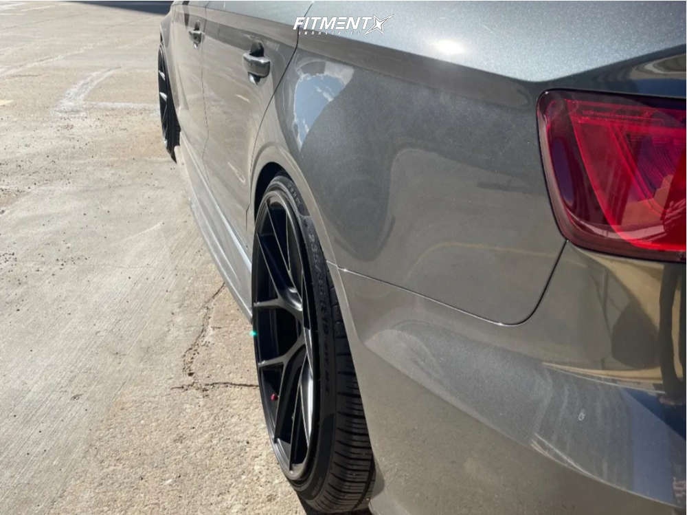 2015 Audi A3 Quattro Technik with 19x9.5 Superspeed Rf05rr and Pirelli ...