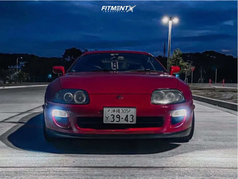 1996 Toyota Supra Twin Turbo with 18x9.5 Weld Racing Ventura and Kenda ...