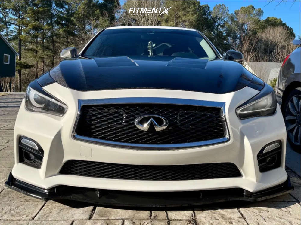 2017 INFINITI Q50 Sport with 19x10.5 Gram Lights 57cr and Achilles ...
