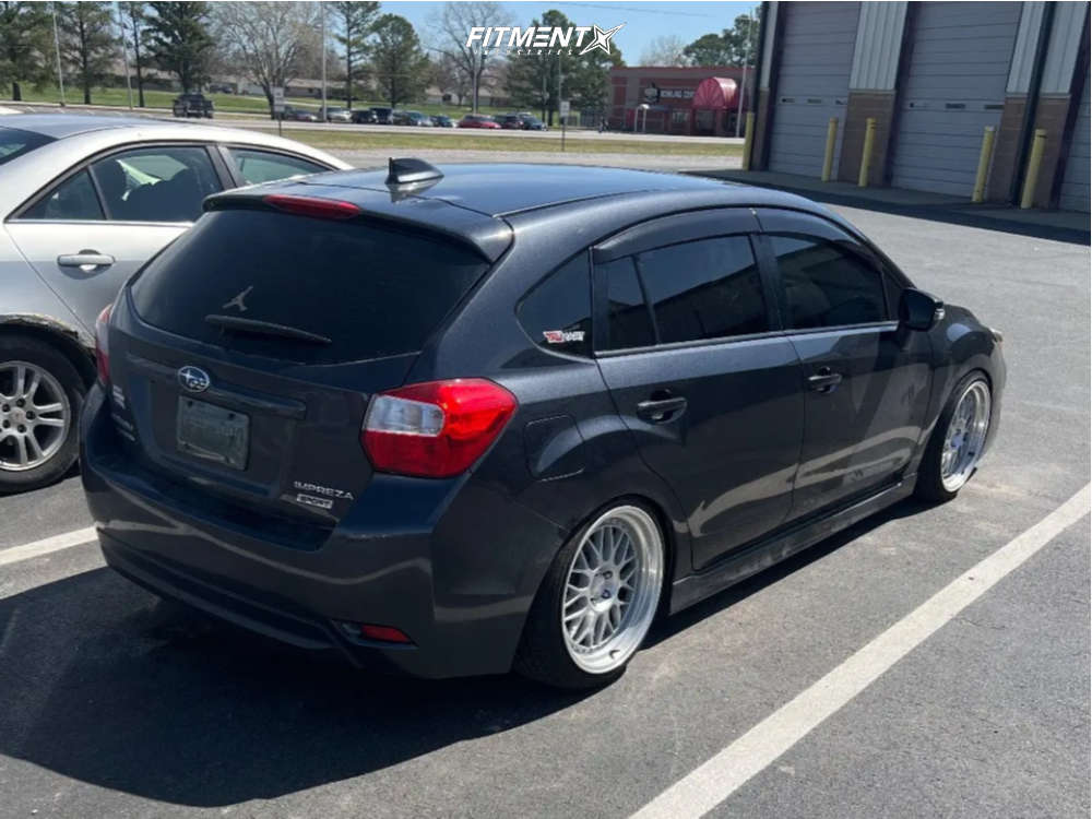 2016 Subaru Impreza Sport Premium with 18x9.5 Aodhan Ah02 and Blackhawk ...