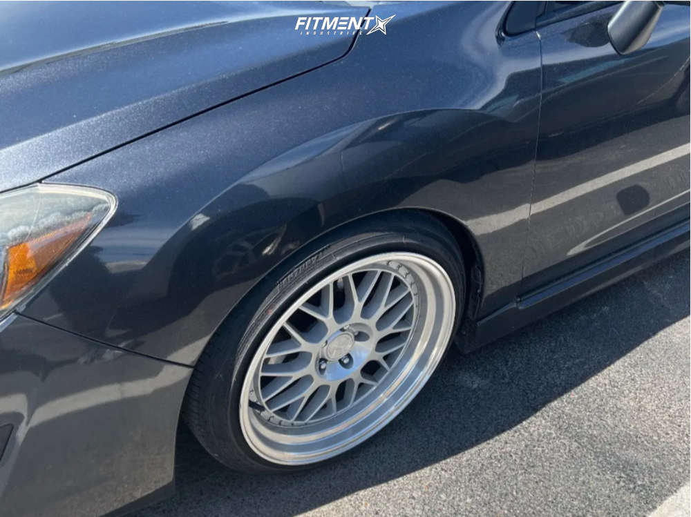 2016 Subaru Impreza Sport Premium with 18x9.5 Aodhan Ah02 and Blackhawk ...