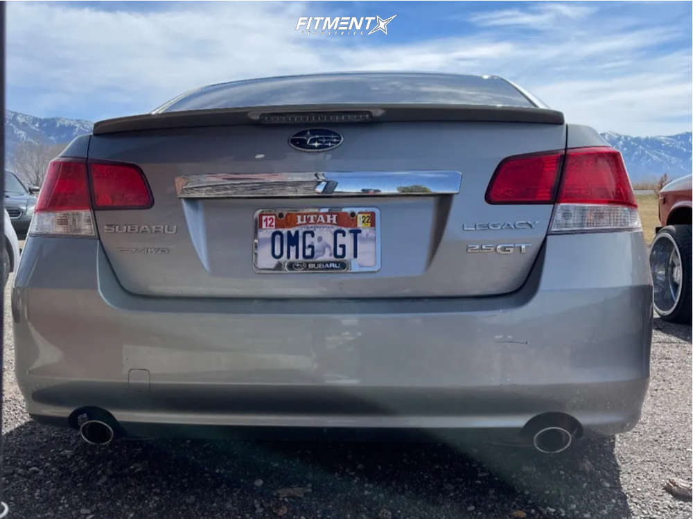 2010 Subaru Legacy 2.5GT with 18x10 Yoshihara Design Champion and Radar ...