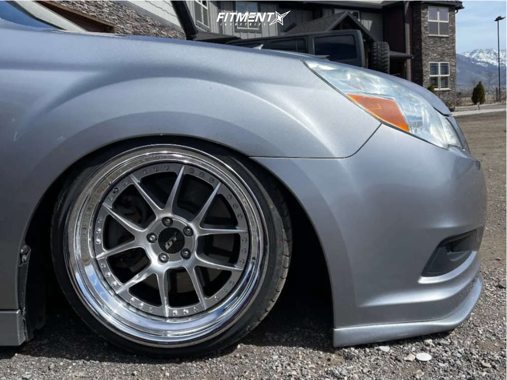 2010 Subaru Legacy 2.5GT with 18x10 Yoshihara Design Champion and Radar ...