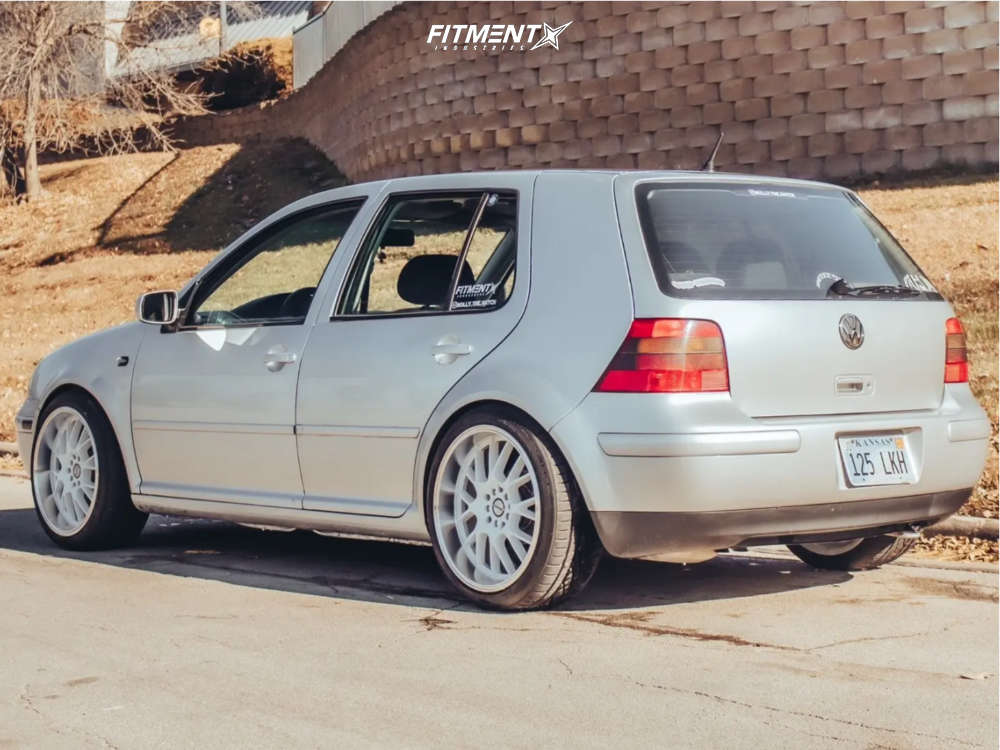 2003 Volkswagen Golf GLS with 18x8.5 Shift Crank and Continental 225x40 ...
