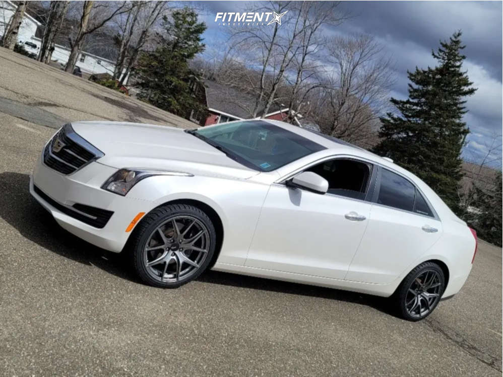 2015 Cadillac ATS Luxury with 18x8.5 Fast Wheels Fc04 and BFGoodrich ...