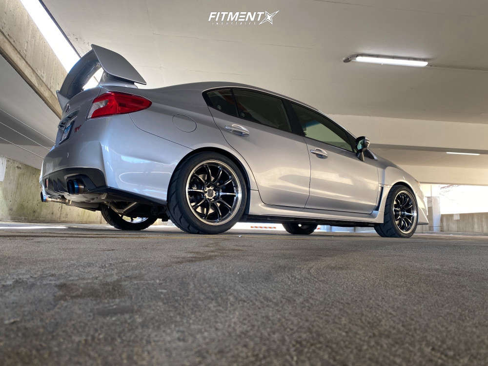 2017 Subaru WRX STI Base with 18x9.5 Work Emotion Zr10 and Toyo Tires 265x35 on Coilovers ...
