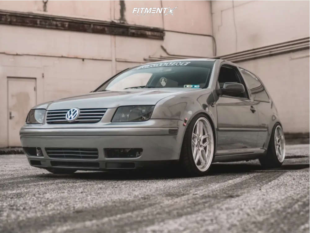 2004 Volkswagen Golf GTI VR6 with 18x8.5 ESR Cs15 and Nitto 215x40 on ...