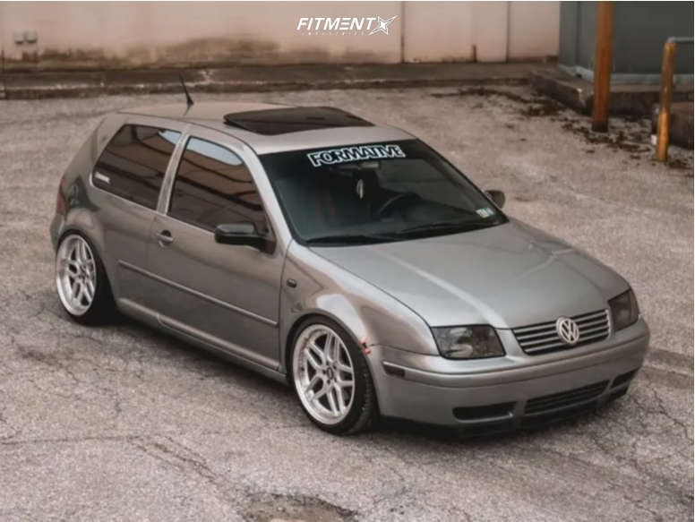 2004 Volkswagen Golf GTI VR6 with 18x8.5 ESR Cs15 and Nitto 215x40 on ...