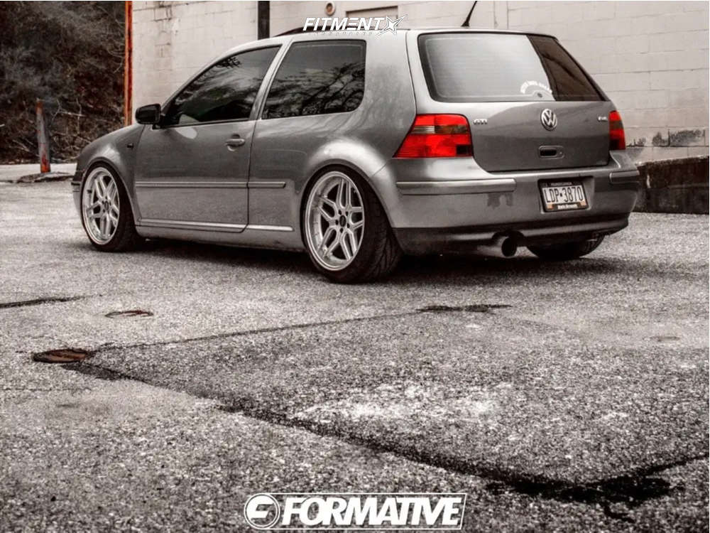 2004 Volkswagen Golf GTI VR6 with 18x8.5 ESR Cs15 and Nitto 215x40 on ...