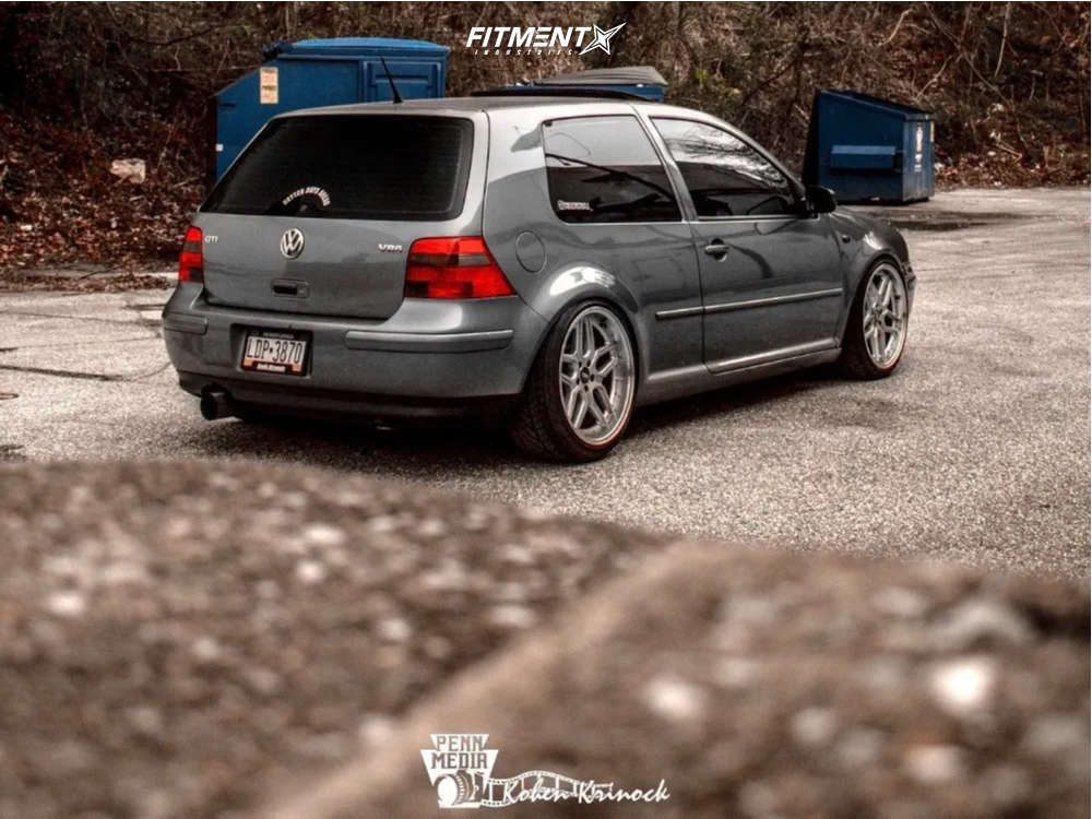2004 Volkswagen Golf GTI VR6 with 18x8.5 ESR Cs15 and Nitto 215x40 on ...