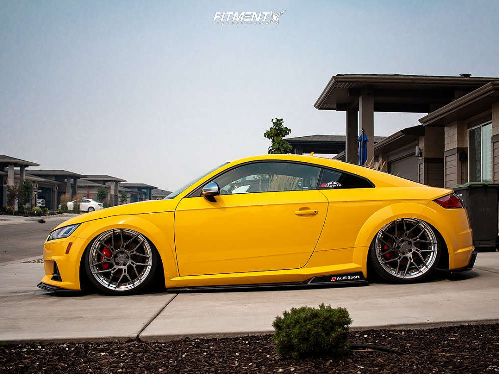 2016 Audi TTS Quattro Base with 20x9 BC Forged HCA-217 and Falken ...