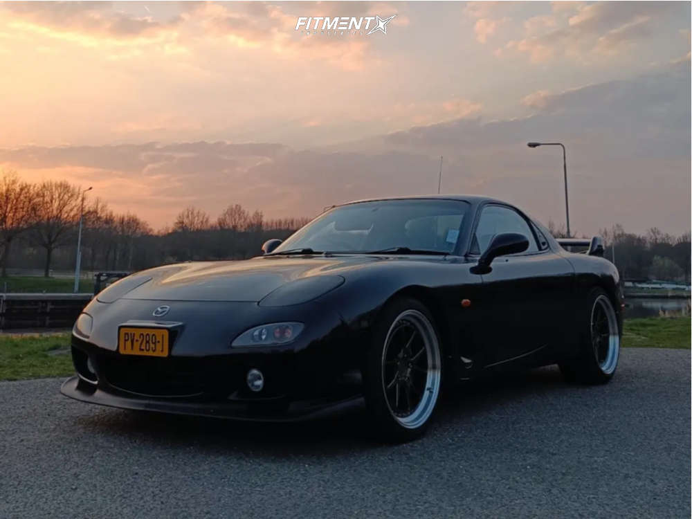 1995 Mazda RX-7 2002 type-R Bathurst with 18x8.5 Aodhan Ds08 and ...