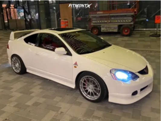 2004 Acura RSX Type-S with 17x9 Enkei Nt03rr and Yokohama 225x45 on ...