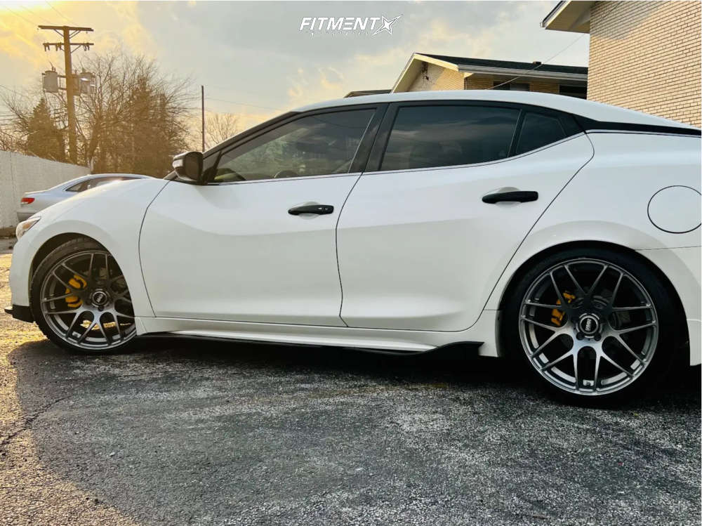 2016 Nissan Maxima SR with 20x10 VMR V710 and Continental 255x35 on ...