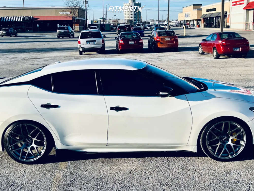 2016 Nissan Maxima SR with 20x10 VMR V710 and Continental 255x35 on ...