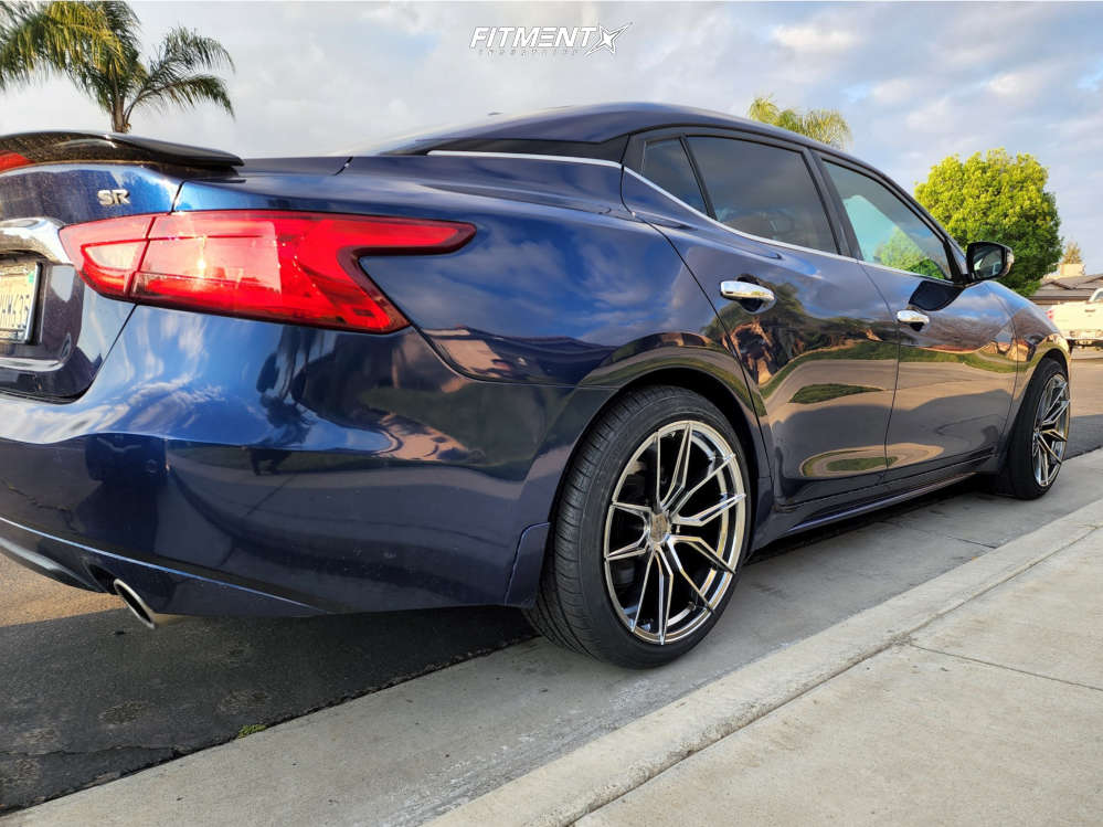 2016 Nissan Maxima SR with 19x10 XXR 559 and Vercelli 245x40 on Stock ...