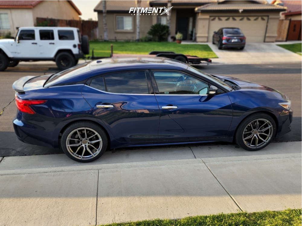 2016 Nissan Maxima SR with 19x10 XXR 559 and Vercelli 245x40 on Stock ...