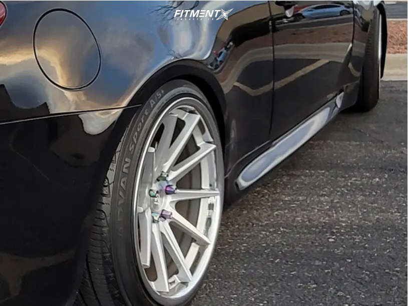 2013 INFINITI G37 IPL with 19x10.5 Ferrada FR4 and Yokohama 245x40 on ...