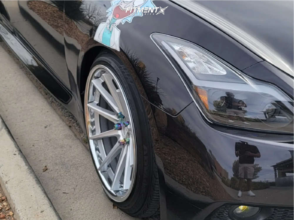 2013 INFINITI G37 IPL with 19x10.5 Ferrada FR4 and Yokohama 245x40 on ...
