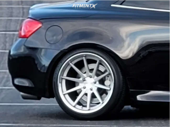 2013 INFINITI G37 IPL with 19x10.5 Ferrada FR4 and Yokohama 245x40 on ...