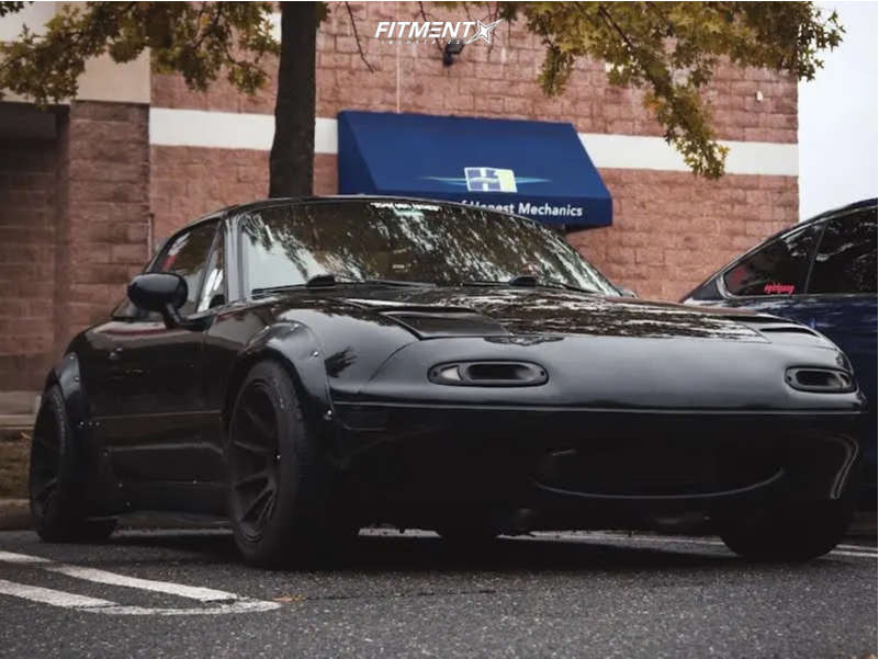 1993 Mazda Miata Base with 15x8 XXR 527 and Nitto 205x50 on Coilovers ...