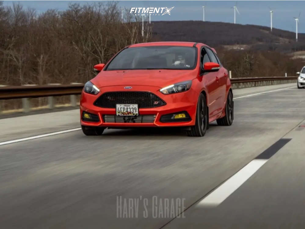2016 Ford Focus ST with 18x8.5 Bremmer Kraft Br10 and Goodyear 235x40 ...