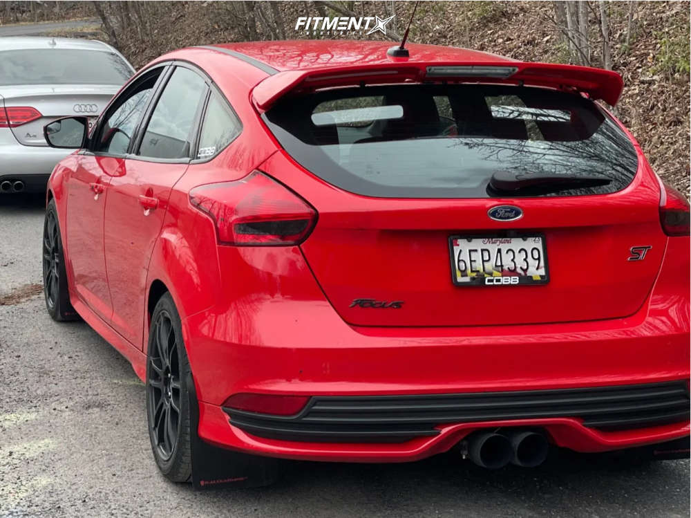 2016 Ford Focus ST with 18x8.5 Bremmer Kraft Br10 and Goodyear 235x40 ...