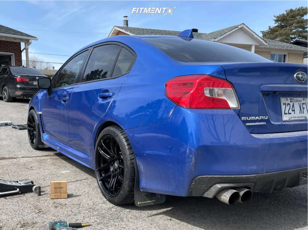2018 Subaru WRX STI Base with 18x9.5 ESR Cs8 and Michelin 265x35 on Stock Suspension | 2175972 ...