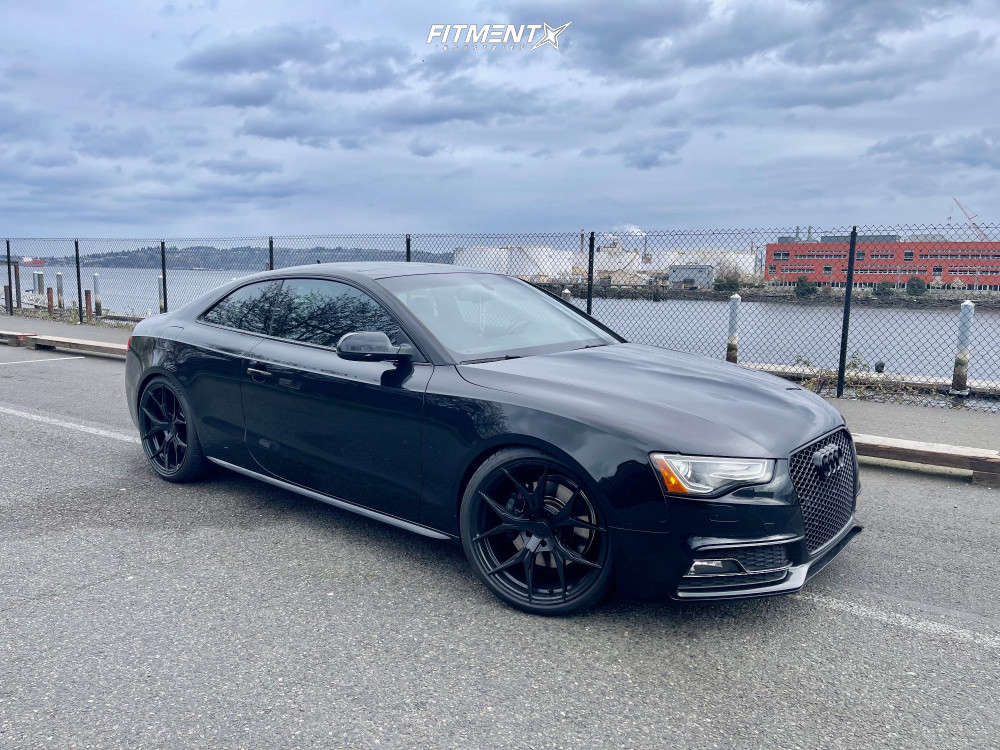 2013 Audi S5 Base with 20x10 Rohana Rfx5 and Continental 275x30 on Lowering Springs | 2176136 ...