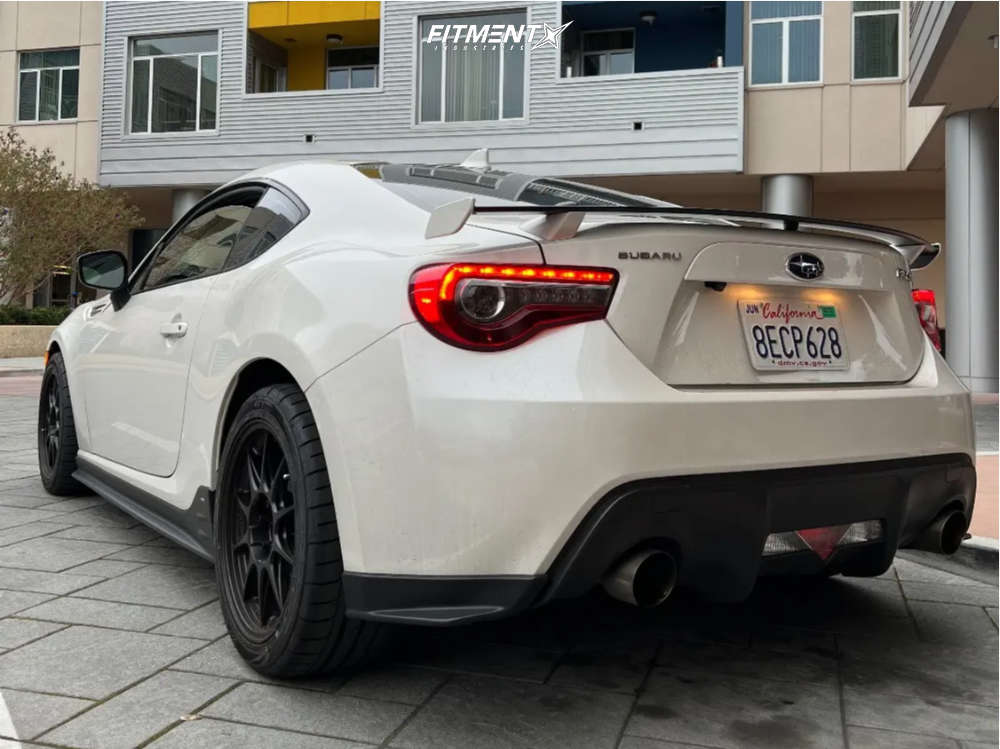 2018 Subaru BRZ Sport-tech with 17x9 Konig Dekagram and GT Radial ...