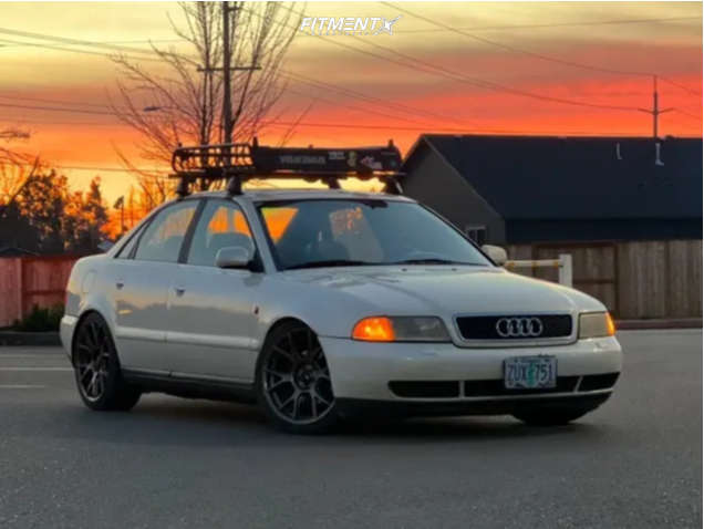 1998 Audi A4 Quattro Base with 19x8.5 Konig Ampliform and Nitto 225x40 ...