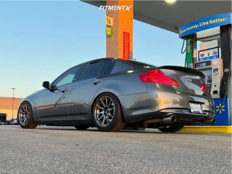 2012 INFINITI G37 Journey with 18x8.75 XXR 527 and Michelin 235x45 on ...