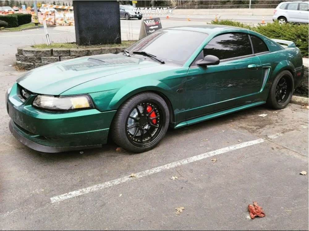 2000 Ford Mustang GT with 18x9.5 Aodhan Ds07 and Continental 275x35 on ...