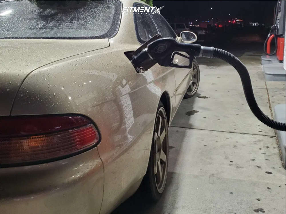 1995 Lexus SC300 Base with 18x8 AVID1 AV6 and Nitto 215x35 on Stock ...